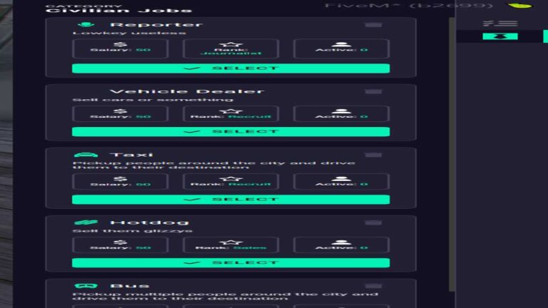 fivem multijob script - esx scripts