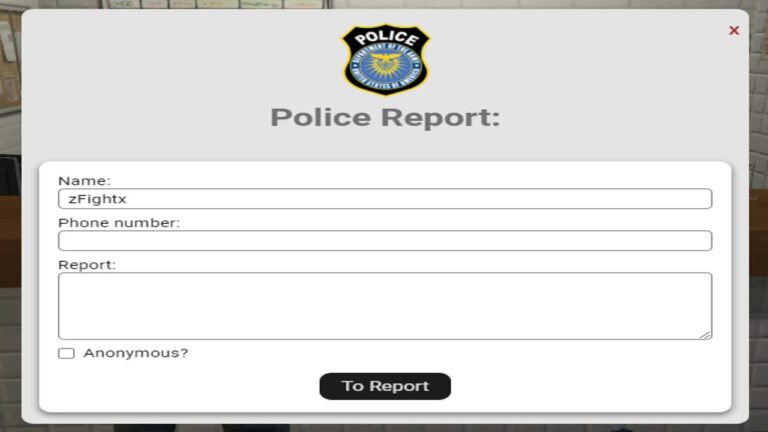 ESX Police Report fivem - esx scripts