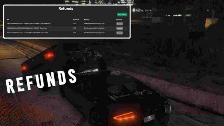 Esx Refunds - esx scripts